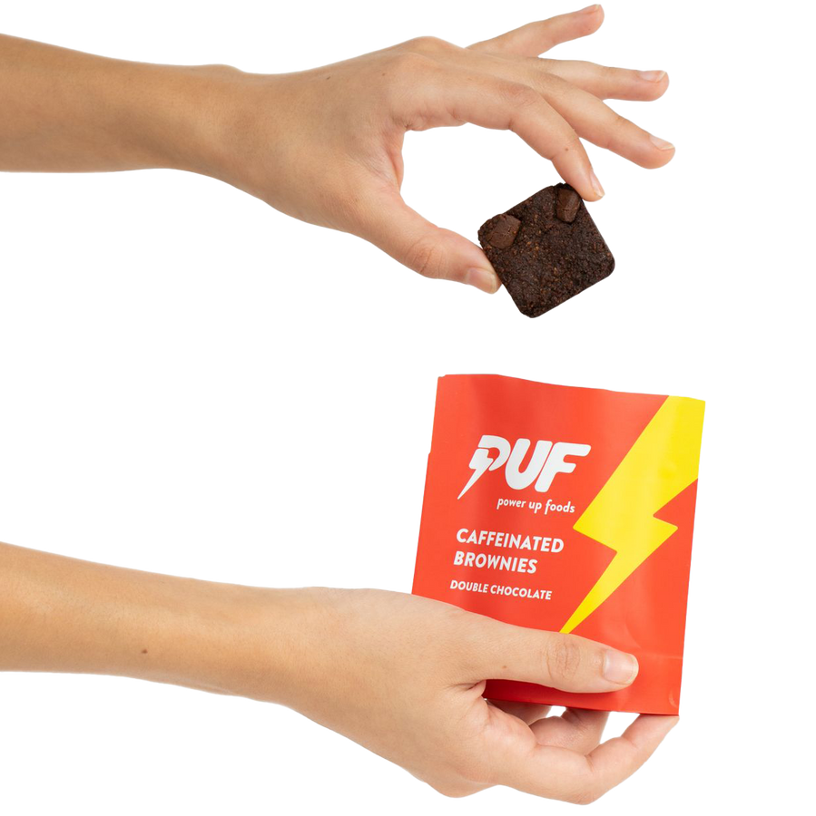 Caffeinated Snacks - Caffeinated Cookies and Brownies - Vegan Snacks ...